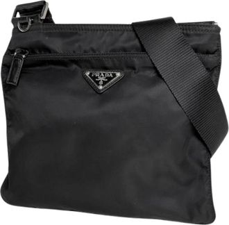 Prada Sac bandouli&egrave;re vintage doccasion - Femme - Pre-owned - Noir - Taille: ONE Size