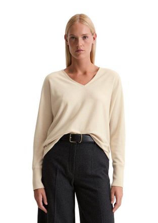 Marc O'Polo Strickpullover aus weichem Schurwolle-Viskose-Mix