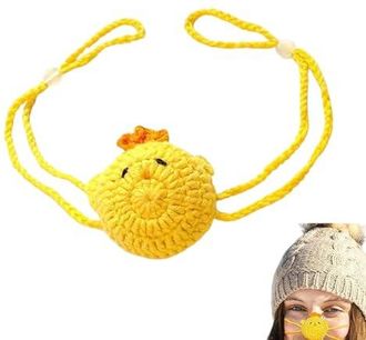 Generic Chauffe-nez dhiver - Protection nasale pour temps froid, r&eacute;glable, amusant, protection thermique douce, chauffe-crochet, housse de protection coupe-ve