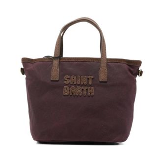 MC2 Saint Barth City Bag Mini Wax - unisex - Sacs - Brun - Taille: ONE Size
