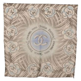 Chanel Pre-owned Silk Scarf - Femme - Pre-owned - Multicolore - Taille: ONE Size