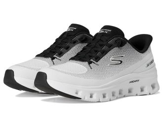 Skechers Damen Arch Fit Glide-Step Pro Hands Free Slip-In-Sneaker, WBK = Wei&szlig;/Schwarz, 36.5 EU