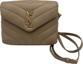 Saint Laurent Crossbody Bags - Saint Laurent Mini Lou Lou - Beige - Gr. unisize - in Beige - f&uuml;r Damen