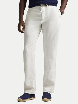 Polo Ralph Lauren Stoffhose 710A13235004 Wei&szlig; Classic Fit