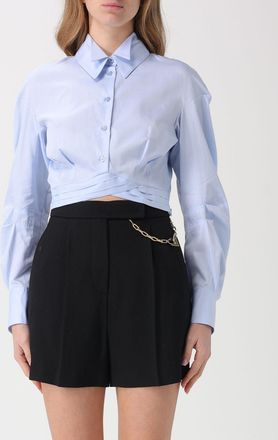 Elisabetta Franchi Hemdbluse ELISABETTA FRANCHI Damen Farbe Blau