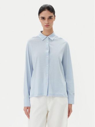 Tommy Hilfiger Hemd WW0WW45983 Himmelblau Regular Fit
