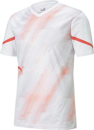 Puma Herren individualCUP Jersey T-shirt, White-Red Blast, S