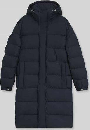 HUGO BOSS Regular Fit Steppmantel mit Kapuze