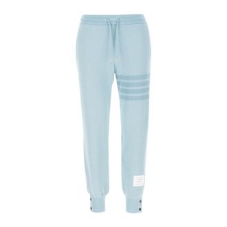 Thom Browne Double Face Knit 4-Bar Sweatpants - - Trousers - Damen - Blau - M