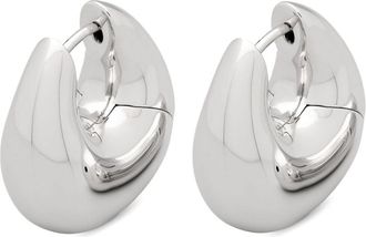 Tom Wood Mittelgroße Bao Ohrringe - Silber