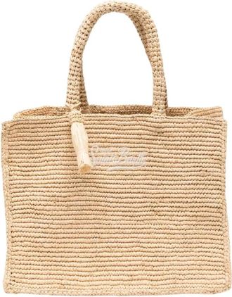 MC2 Saint Barth Femme, Sacs, Beige, Taille: ONE Size Colette Raffia Tote