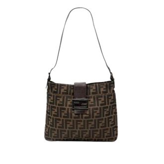 Fendi Pre-owned Canvas Shoulder Bag - - Pre-owned - Damen - Braun - ONE SIZE