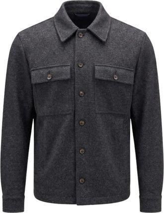 Moncler Veste Chemise - Homme - Vestes - Gris - Taille: M