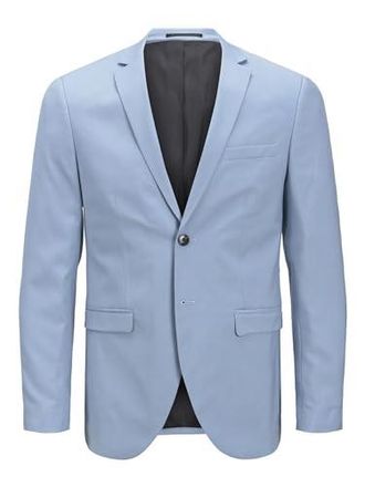 Jack & Jones Blazer pour Homme à Simple Boutonnage Super Slim Fit, Ashley Blue/Fit:Super Slim Fit, 50