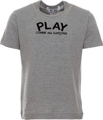 Comme Des Gar&ccedil;ons Homme, Tops, Gris, Taille: 2XL T-shirt &agrave; col rond