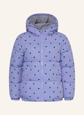 Petit Bateau Petit Bateau Steppjacke lila