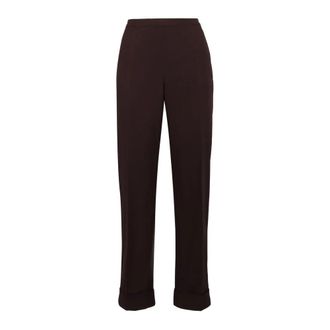 Aspesi Weitgeschnittene- Cropped-Hose - - Trousers - Damen - Braun - M