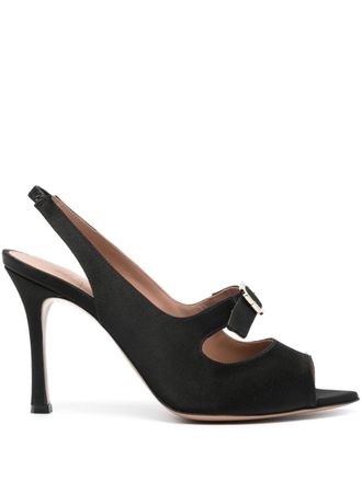 Malone Souliers sandales Celeste 90 mm à boucles - Noir