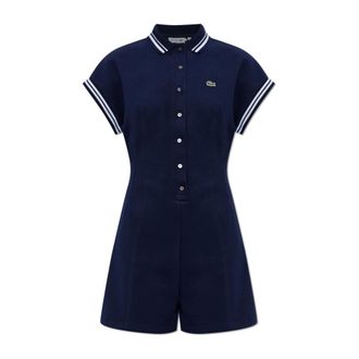 Lacoste Damen, Jumpsuits & Playsuits, Blau, LGr&ouml;&szlig;e