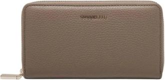 Coccinelle Femme, Accessoires, Brun, Taille: ONE Size Metallic Soft Zip Wallet