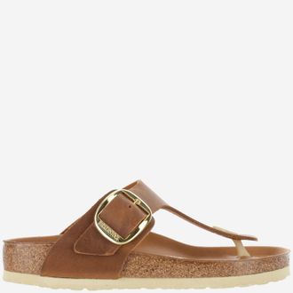 Birkenstock Sandales en cuir Gizeh