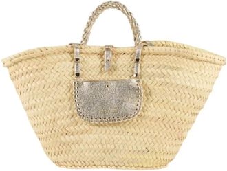 CRAIE STUDIO Femme, Sacs, Beige, Taille: ONE Size Panier Spiral