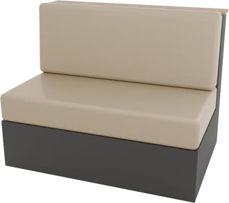 Generic wasserdichte Ölbeständige Sitzbezüge Für Wohnwagen, Dehnbare, Abriebfeste PU-Ersatzkissenbezüge Für Die Sitzbank Im Wohnmobil,2-Sitzer, Sofa, Stuhl(Be