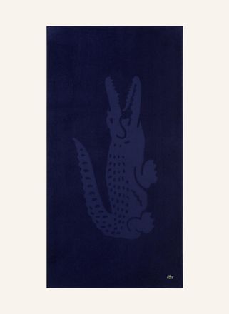 Lacoste Strandtuch Lsport blau