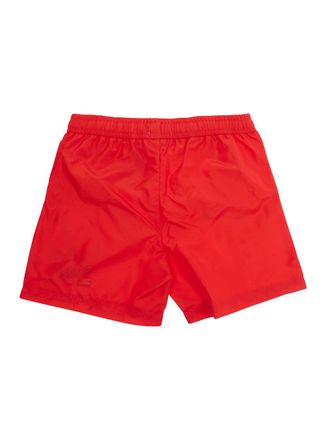 Moschino Boys Swim Shorts Red Polyester & Trunks