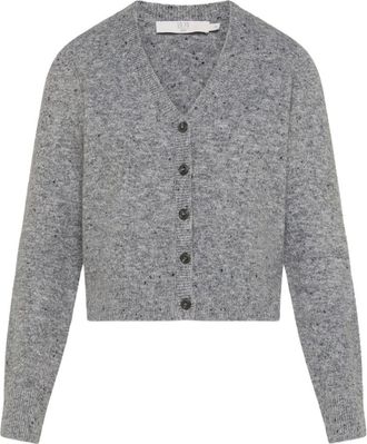 Seventy Cardigan &agrave; col en V - Femme - Pulls - Gris - Taille: 42 FR