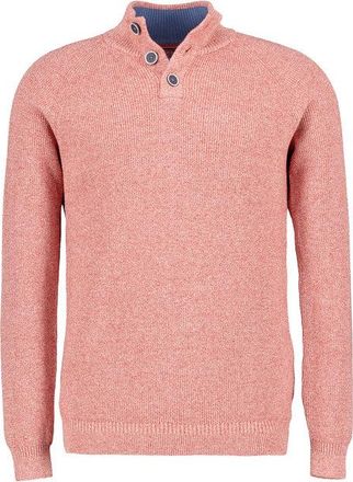 N.Z.A. Herren Pullover rot Baumwolle unifarben