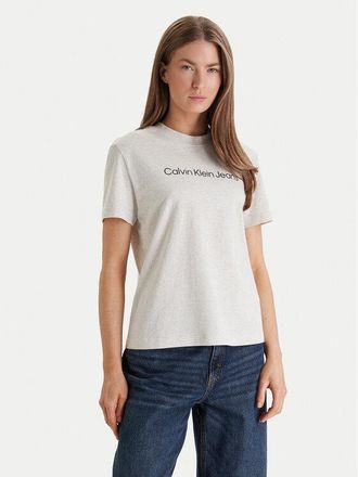 Calvin Klein Jeans T-Shirt LV047C912G Beige Regular Fit