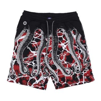 Octopus Homme, Shorts, Multicolore, Taille: XL Short de Survêtement Marbré Noir