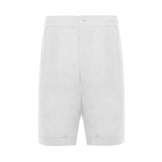 Alpha Studio Homme, Shorts, Blanc, Taille: M Navetta Bermuda Shorts