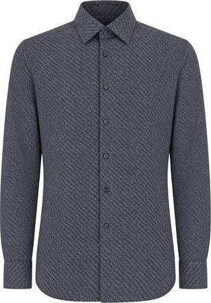 Xacus Anzughemd - - Shirts - Herren - Blau - L