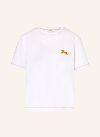 Sandro Sandro T-Shirt Mit Pailletten weiss