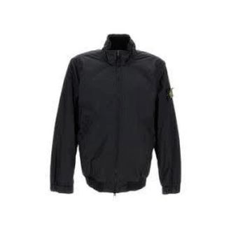 Stone Island Homme, Vestes, Noir, Taille: XL Bomber Jacket