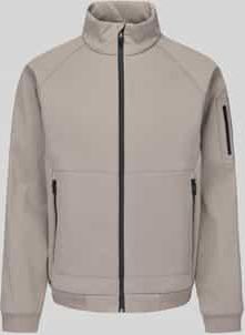 HUGO BOSS Regular Fit Jacke aus Polyester mit Cord- und Fleece-Partien