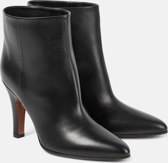 The Row Ankle Boots Prudens aus Leder