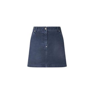 Halfboy Minirock mit mittlerer Leibh&ouml;he - - Skirts - Damen - Blau - XS
