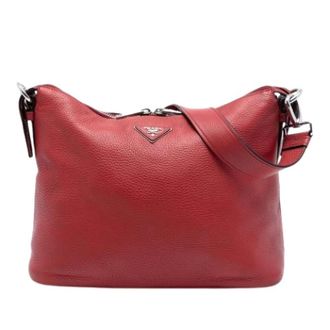 Prada Sac bandouli&egrave;re vintage doccasion - Femme - Pre-owned - Rouge - Taille: ONE Size