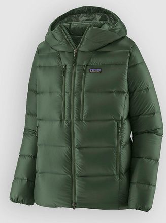Patagonia Fitz Roy Down Hoody Jacke canopy green
