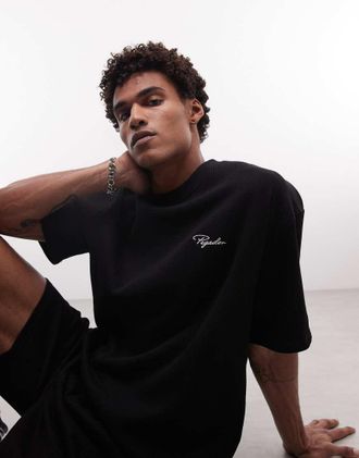 Pegador Pegador - Signar - T-shirt densemble oversize c&ocirc;tel&eacute; - Noir