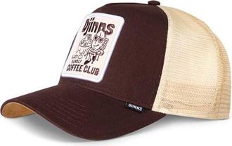 Djinns Coffee Dark Brown HFT Trucker Cap - One-Size
