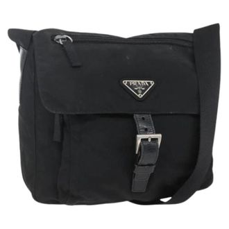 Prada Pre-owned Nylon Cross Body Bag - - Pre-owned - Damen - Schwarzk - ONE SIZE