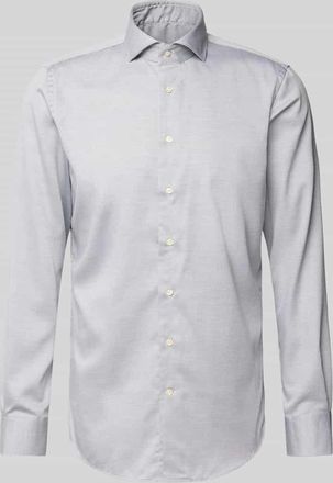 Profuomo Regular Fit Business-Hemd mit Knopfleiste