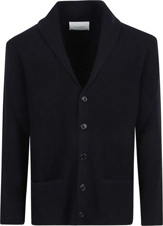 Ballantyne Geknöpfter Cardigan mit Schalkragen - Blau