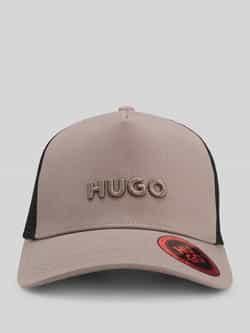 HUGO BOSS Cap mit Mesh Eins&auml;tzen und Logo-Detail
