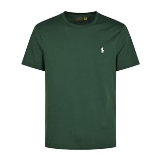 Polo Ralph Lauren Sscncmslm2 Kurzarm-T-Shirt - - Tops - Herren - Gr&uuml;n - S