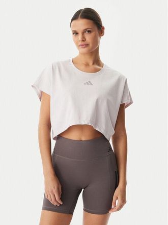 adidas T-Shirt Power Workout KE8052 Violett Loose Fit